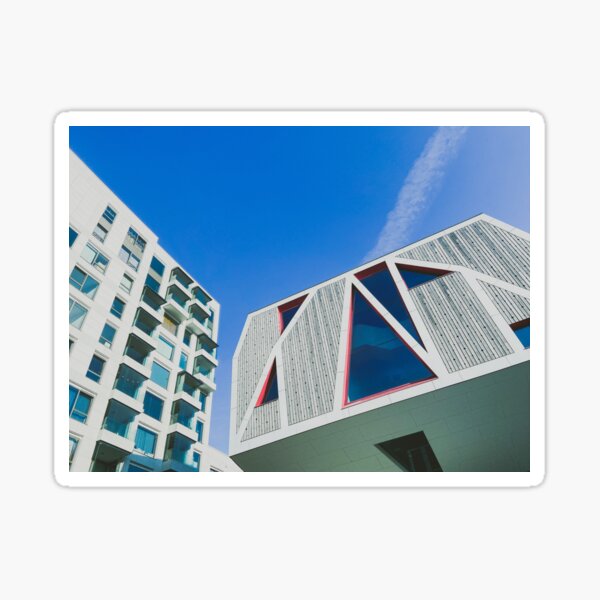 "Modern architecture" Sticker for Sale by TimConstable | Redbubble