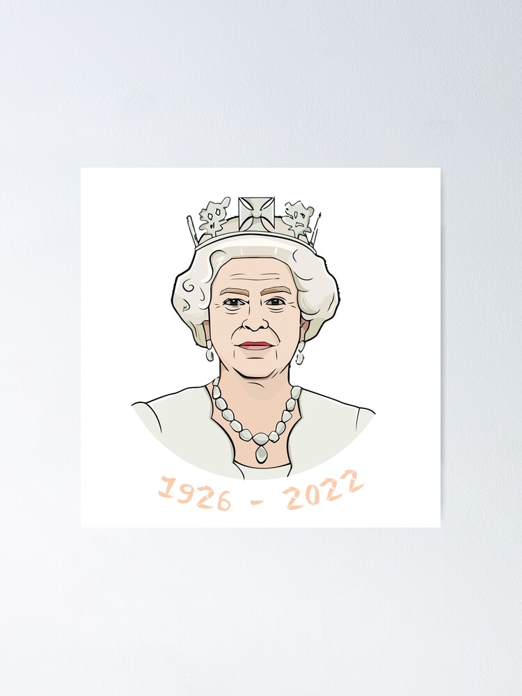 "Queen Elizabeth Alexandra Mary" Poster for Sale by Mahe-Art | Redbubble