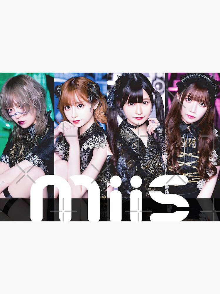 "Best Idol Japan Band" Sticker for Sale by gabrielgarfield | Redbubble