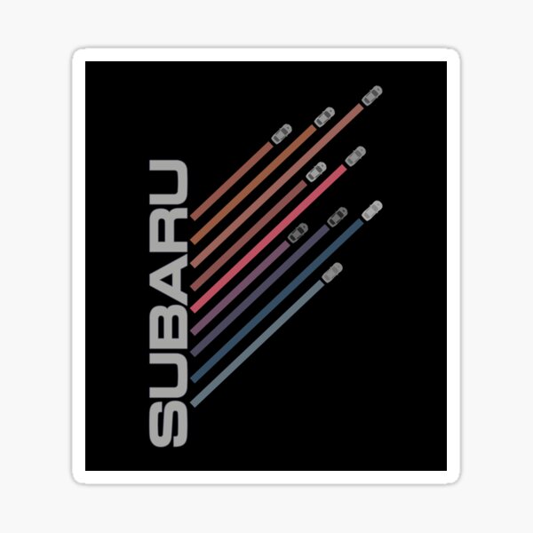 Subaru Stickers | Redbubble
