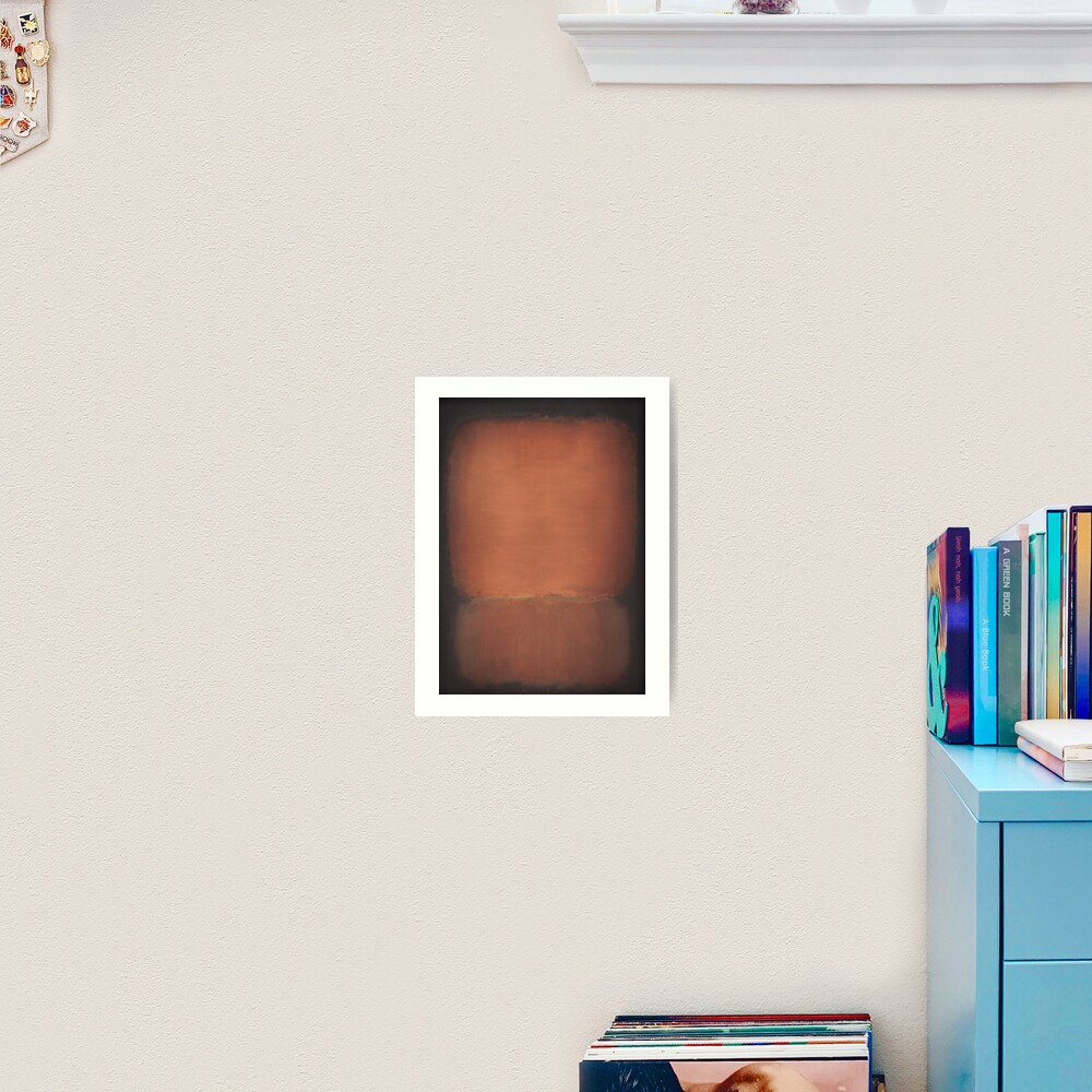 "Mark Rothko Brown and Beige" Poster for Sale by Theresasteward | Redbubble