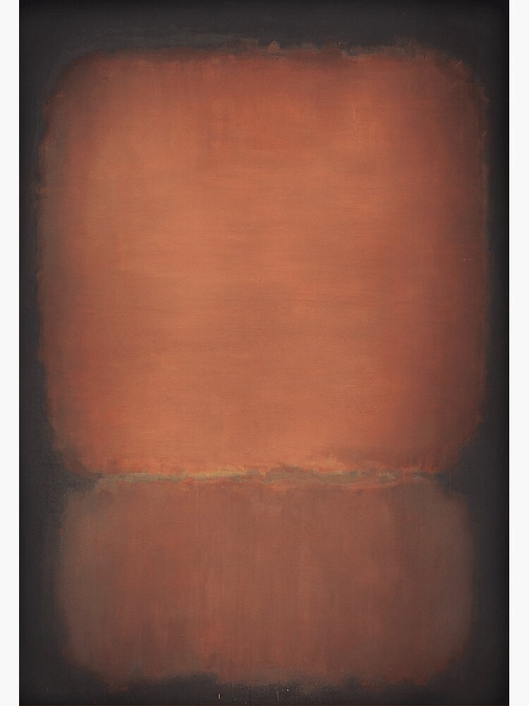 "Mark Rothko Brown and Beige" Poster for Sale by Theresasteward | Redbubble