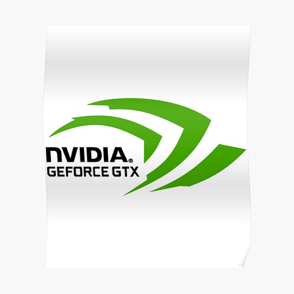 "LOGO - _quot_NVIDIA_quot_ VIDEO GRAPHIC " Poster for Sale by ...