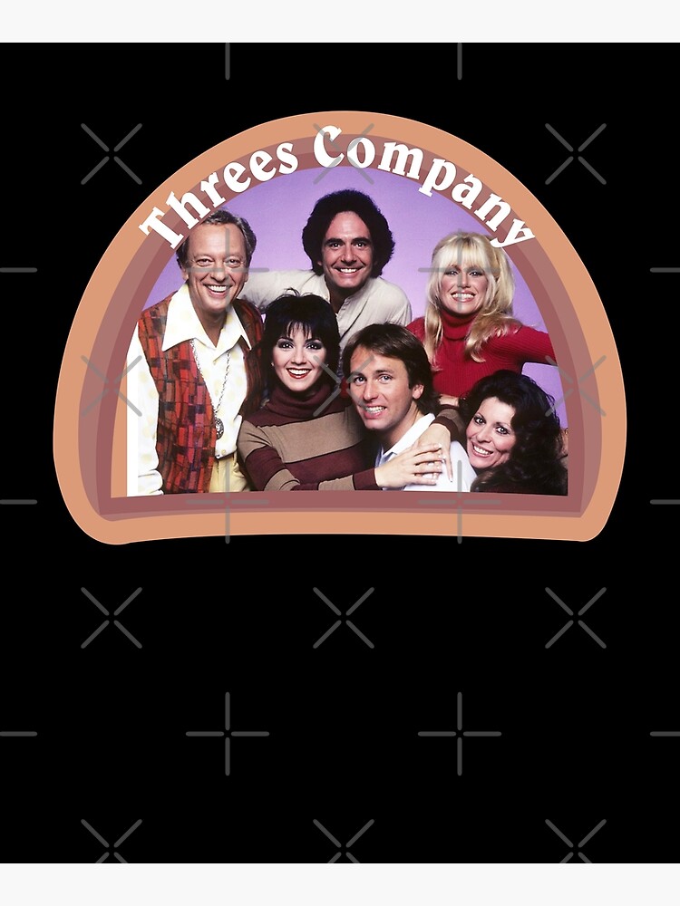 "Three’s Company Vintage 70’s Sitcom TV Series" Art Print for Sale by ...