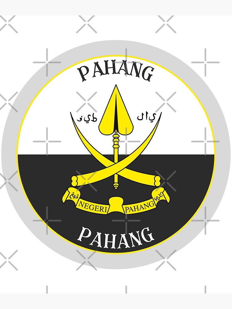 "Malaysian State of Pahang" Poster for Sale by FedSherDesign | Redbubble