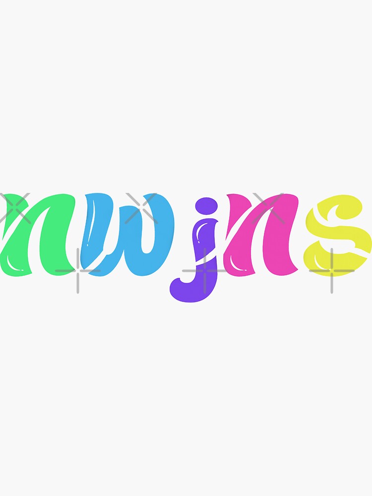 "newjeans" Sticker for Sale by hyuli- | Redbubble