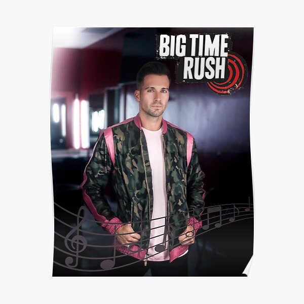 "James Maslow Big Time Rush BTR" Poster for Sale by francisxaveria ...