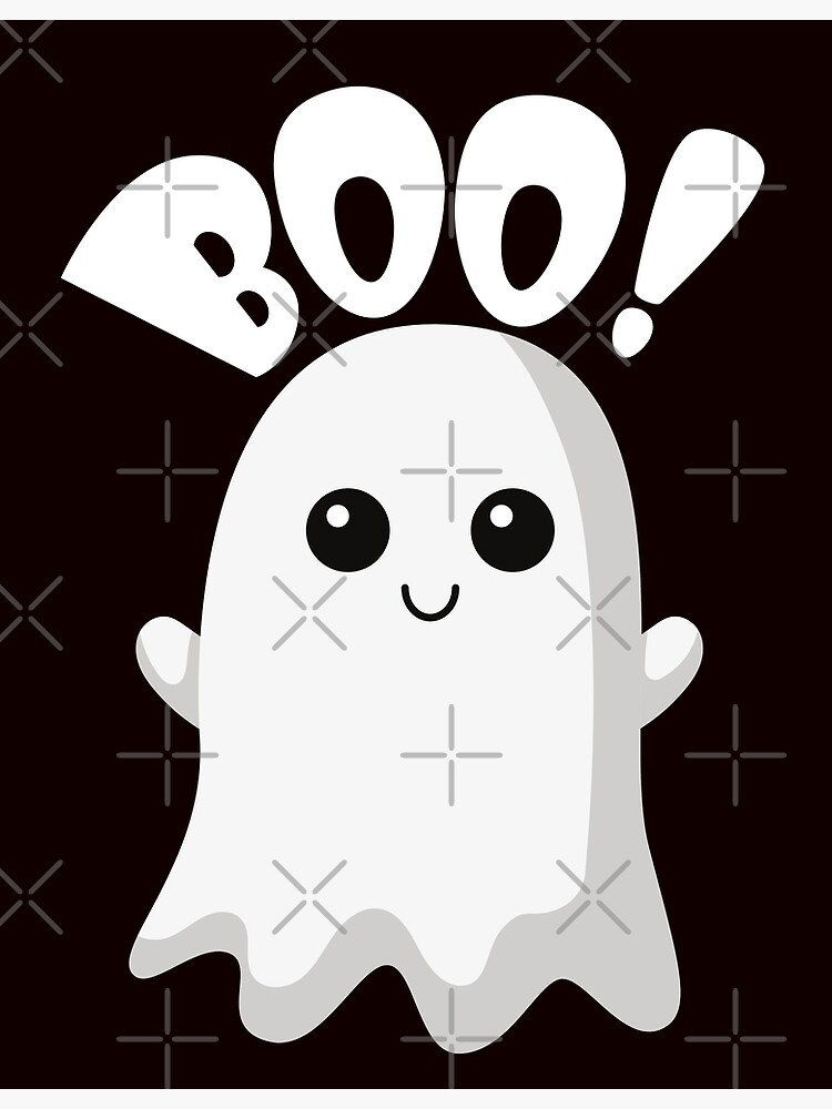 "Halloween cute Boo ghost design 2022" Poster for Sale by Elena-8 ...