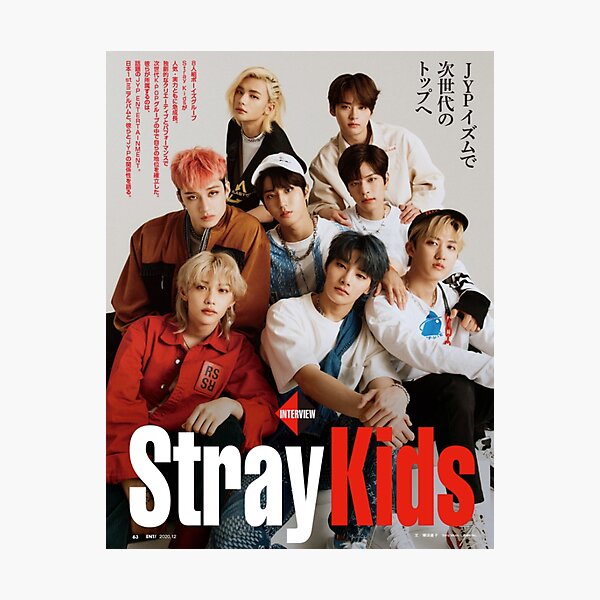 Lámina fotográfica «STRAY KIDS cartel raro SKZ LOGO kpop círculo firmas ...