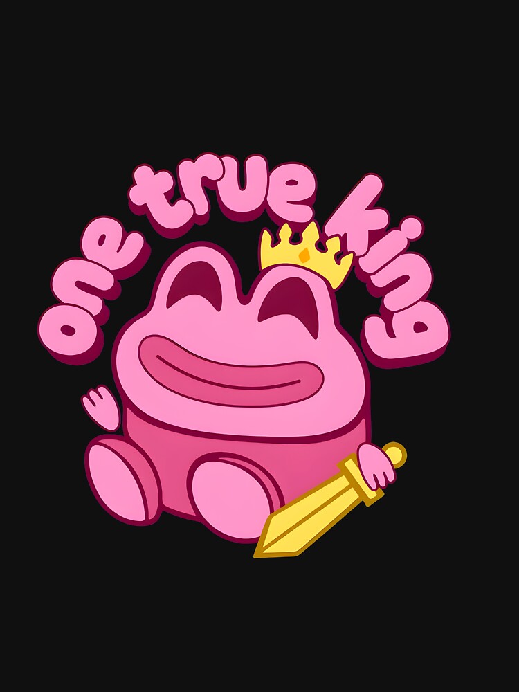 "poggers pepe one true king" T-shirt for Sale by MustafaBusch ...