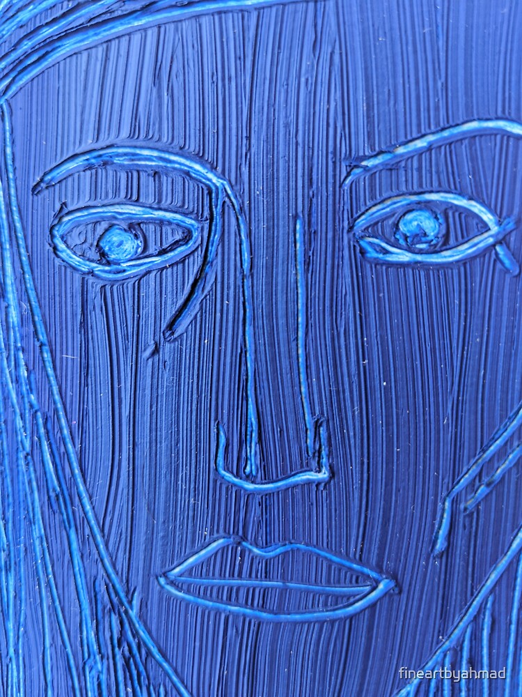 "Martha 002, Face Portrait Oil Painting" Sticker for Sale by ...