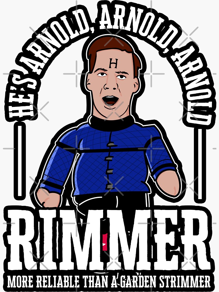 "Arnold Rimmer more Reliable than a Garden Strimmer" Sticker for Sale ...