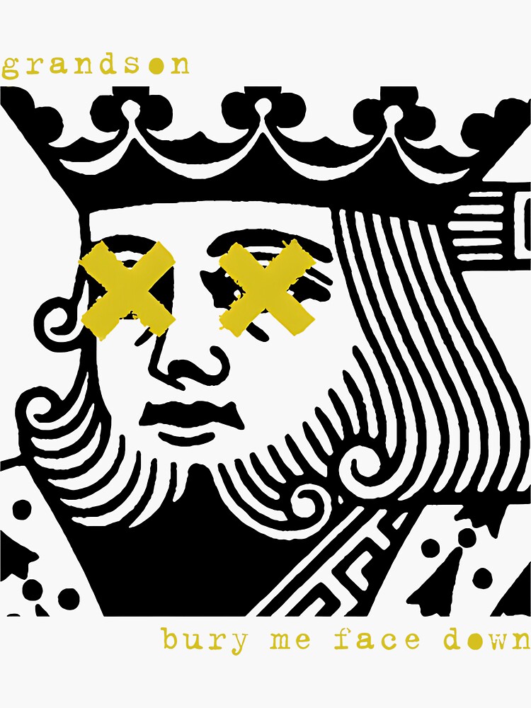 "Grandson music art" Sticker for Sale by SaskiaReich | Redbubble