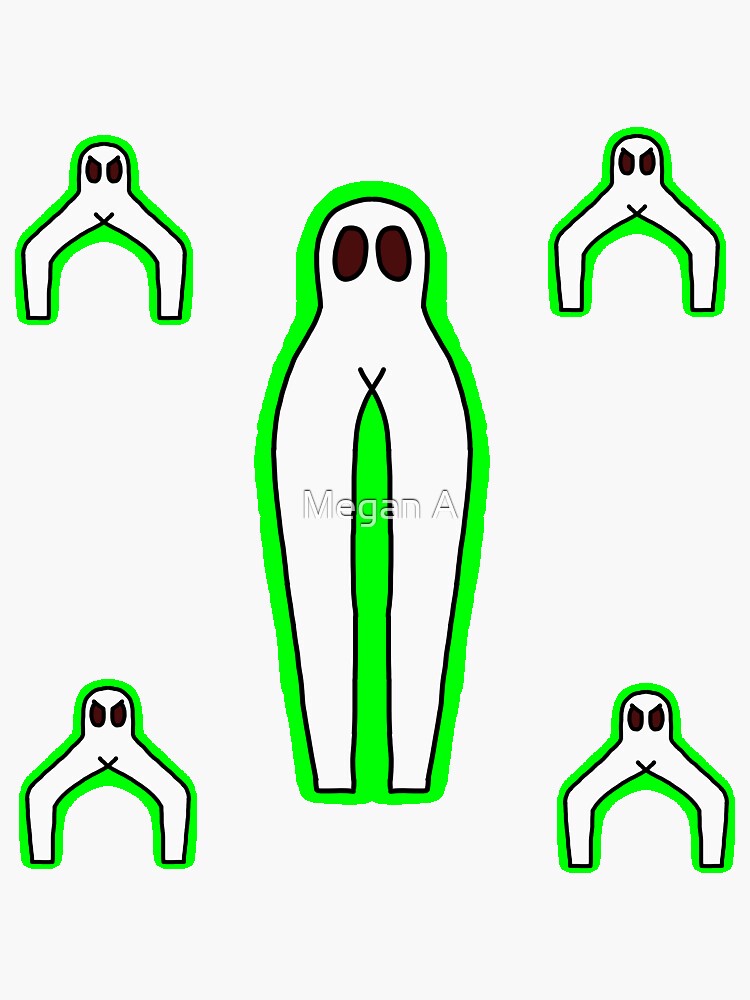 "Fresno nightcrawler sticker set " Sticker for Sale by MeganEA | Redbubble