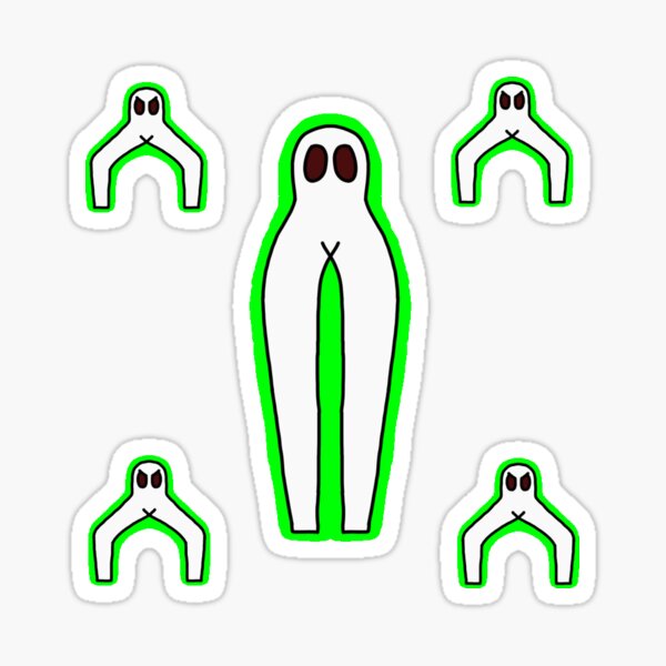 "Fresno nightcrawler sticker set " Sticker for Sale by MeganEA | Redbubble