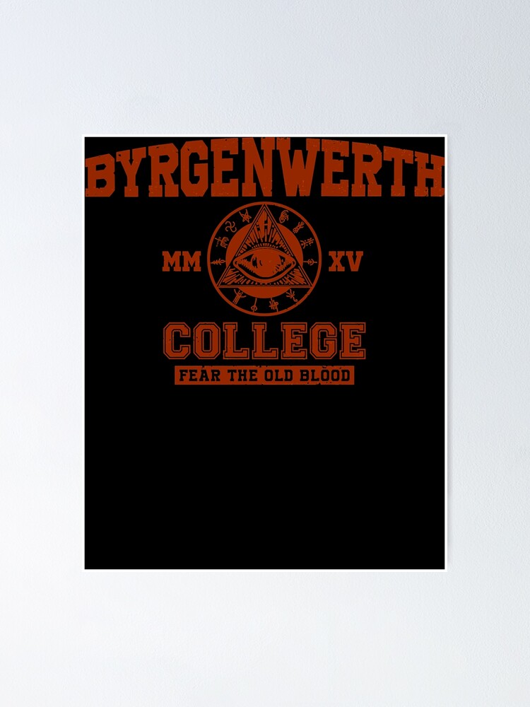 "Byrgenwerth College" Poster for Sale by bernasolis | Redbubble