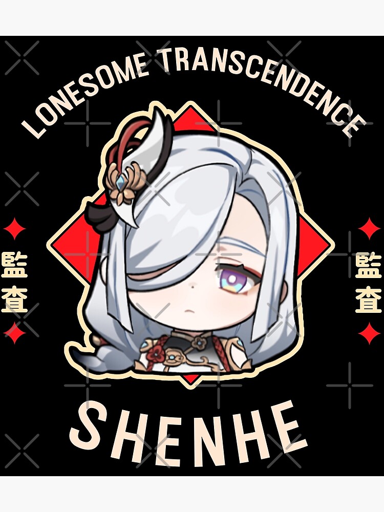 Shenhe Chibi Genshin Impact Chibi Style Poster For Sale By B Love Redbubble