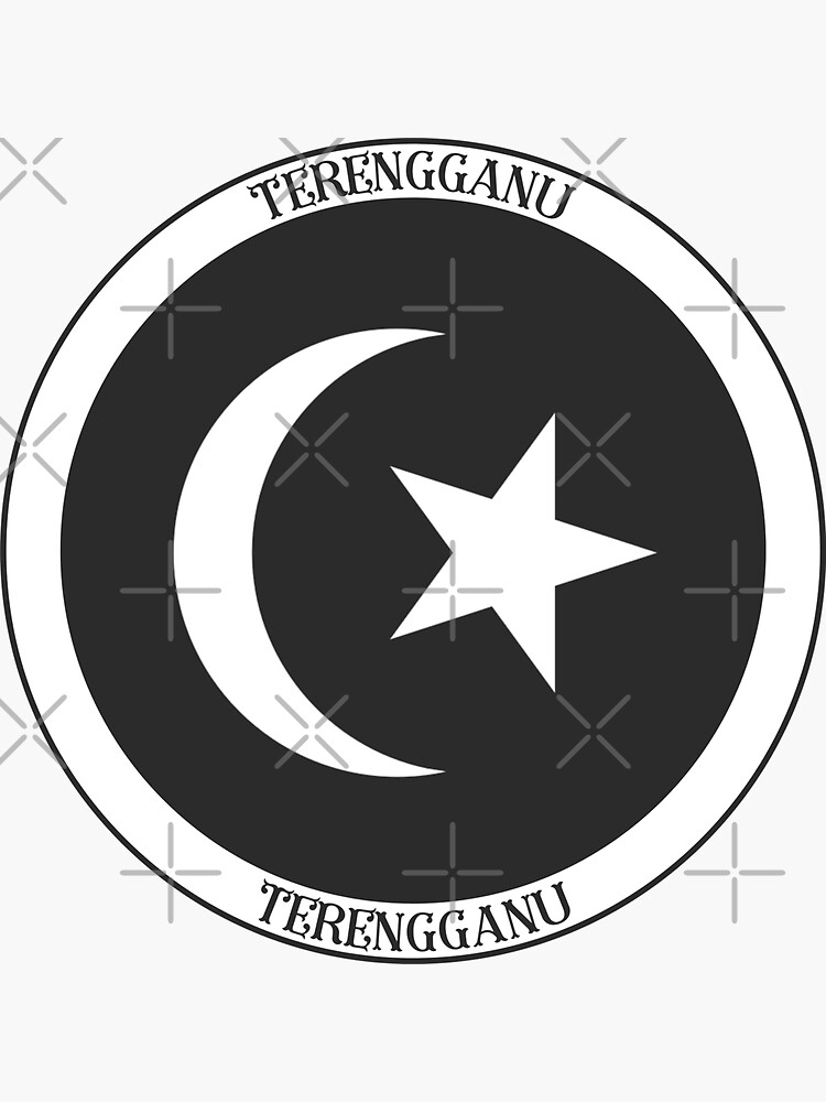 "Malaysian State of Terengganu" Sticker for Sale by FedSherDesign ...