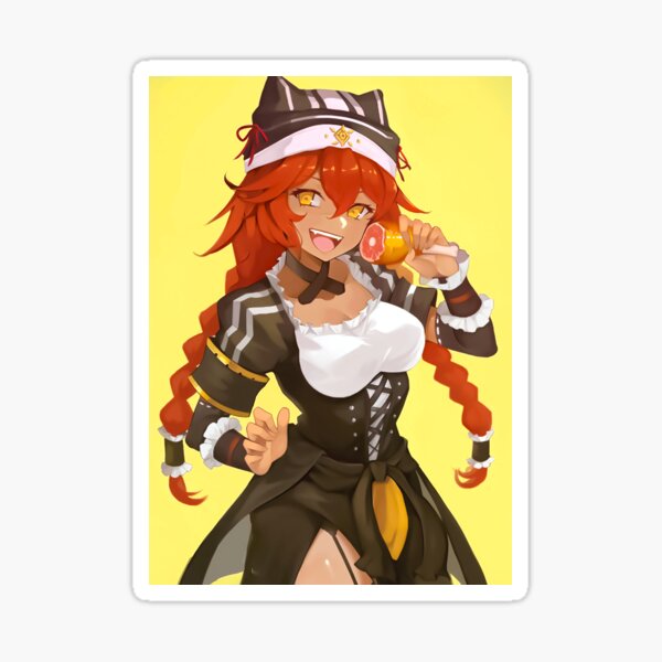 "Lupusregina Beta Overlord Artwork For Wibu" Sticker for Sale by ...