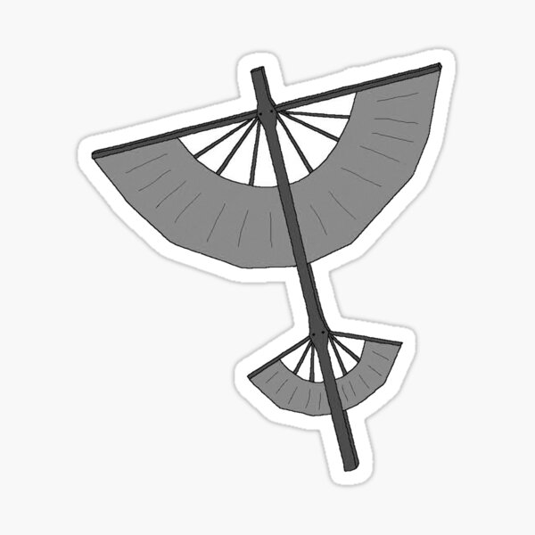 "Avatar the Last Airbender Glider" Sticker for Sale by CodySkyy | Redbubble