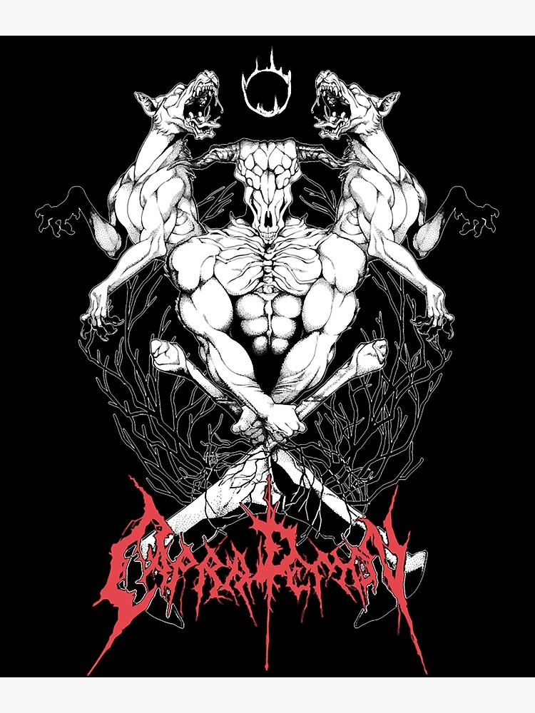 "CAPRA DEMON" Poster for Sale by bernasolis | Redbubble
