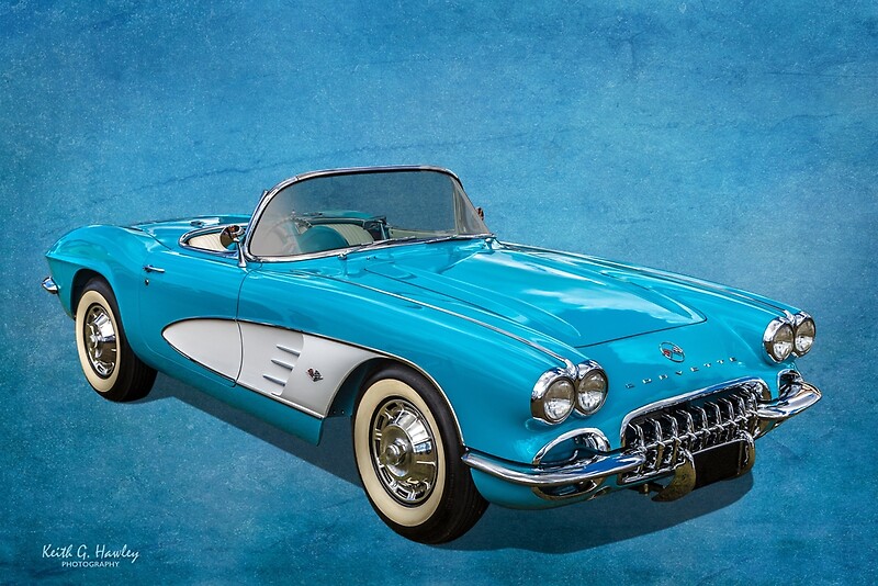 "First Gen Corvette" by Hawley Designs | Redbubble