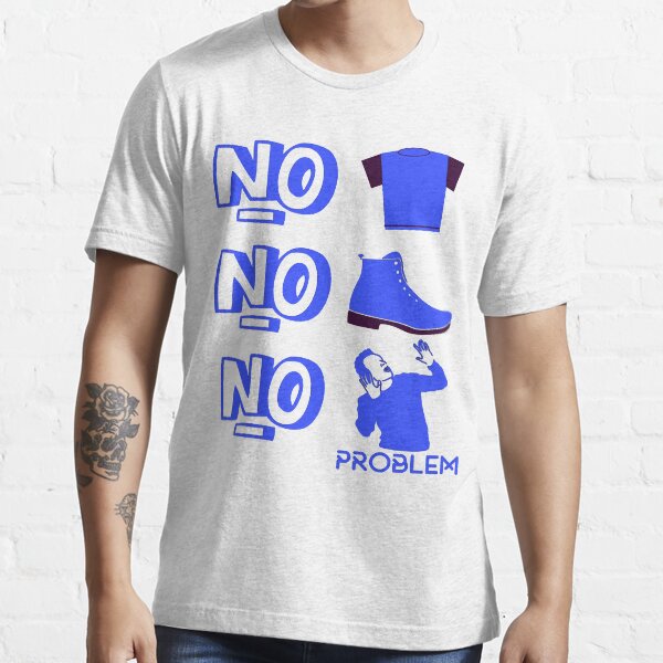 "Watercolor Retro No Shoes No No Problem Read This First" T-shirt for ...