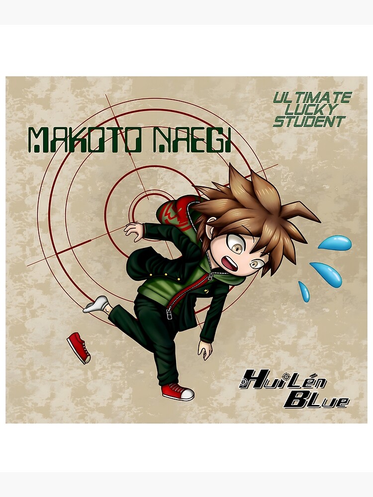 "Makoto Naegi classic meme" Art Print for Sale by IrmtraudSander ...