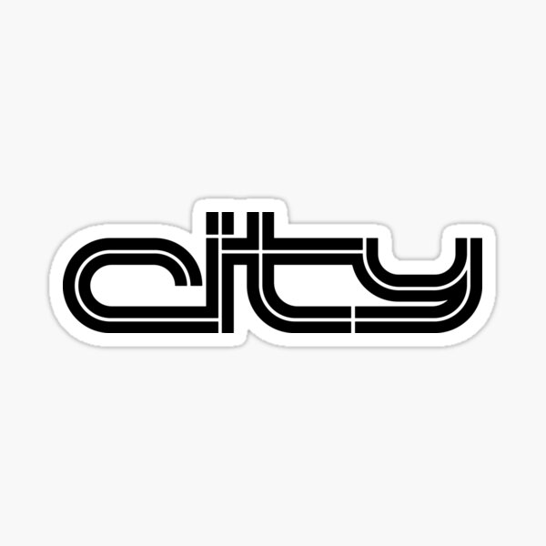"CITY graphic from Austin Metro - Black" Sticker for Sale by ...