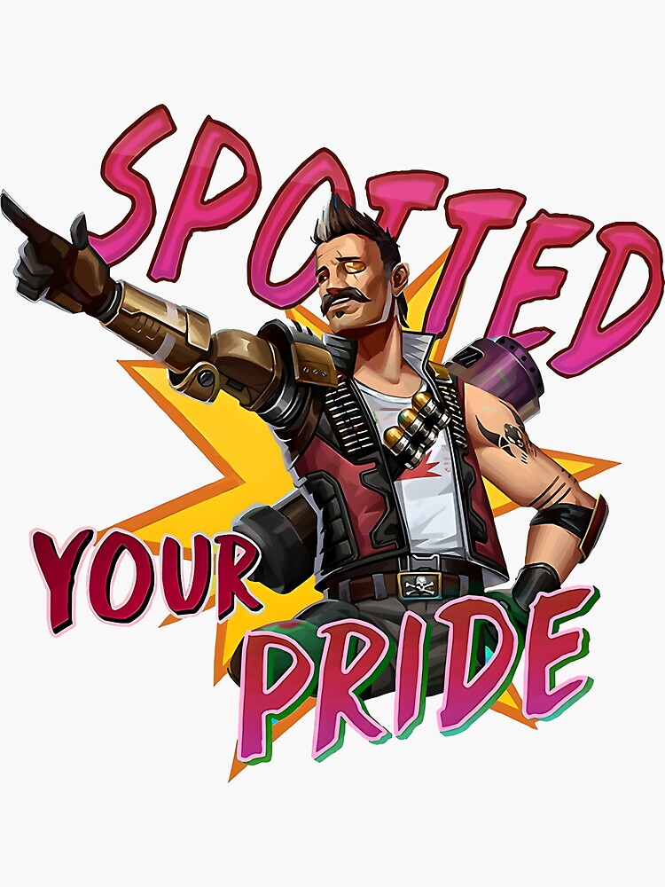 "pex-Legends Fuse Spotted Your Pride" Sticker for Sale by JoannaGlaser ...