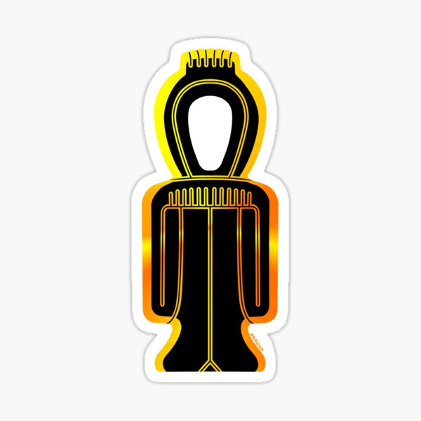 "Tyet knot goddess Isis ancient Egypt" Sticker for Sale by Hungold ...