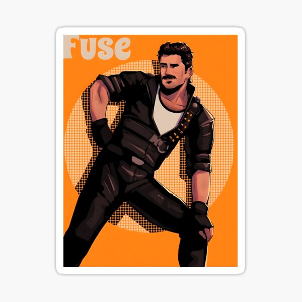 "Fuse fanart" Sticker for Sale by JoannaGlaser | Redbubble