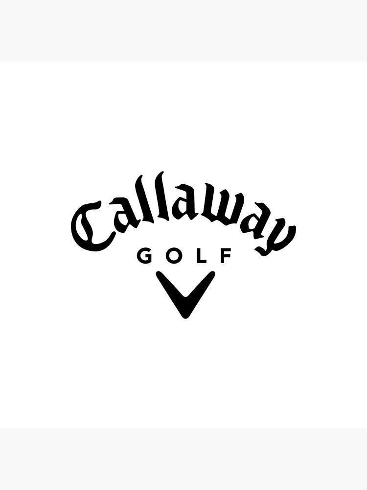 "black callaway golf logo" Poster for Sale by bostonferry79 | Redbubble