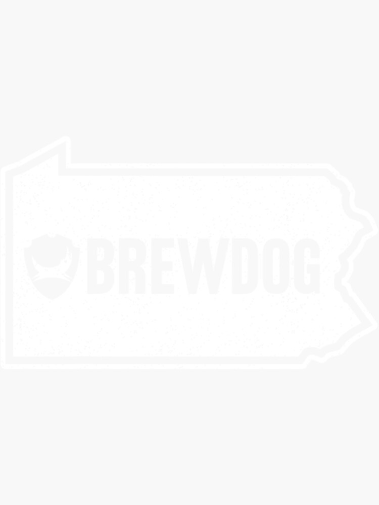"Brewdog (a)" Sticker for Sale by AbnerEvans | Redbubble