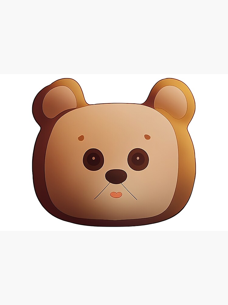 "Teddy bear emoji emoticon - Created by Artificial Intelligence" Poster ...