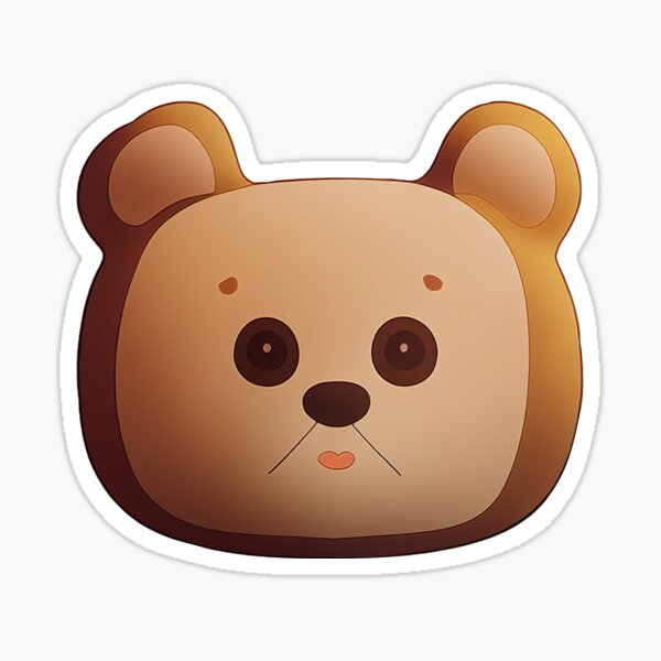 "Teddy bear emoji emoticon - Created by Artificial Intelligence ...