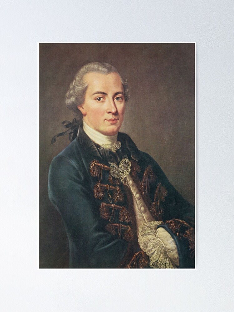 "Immanuel Kant" Poster for Sale by bla47 | Redbubble