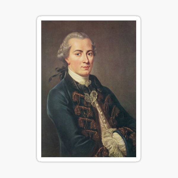 "Immanuel Kant" Sticker for Sale by bla47 | Redbubble