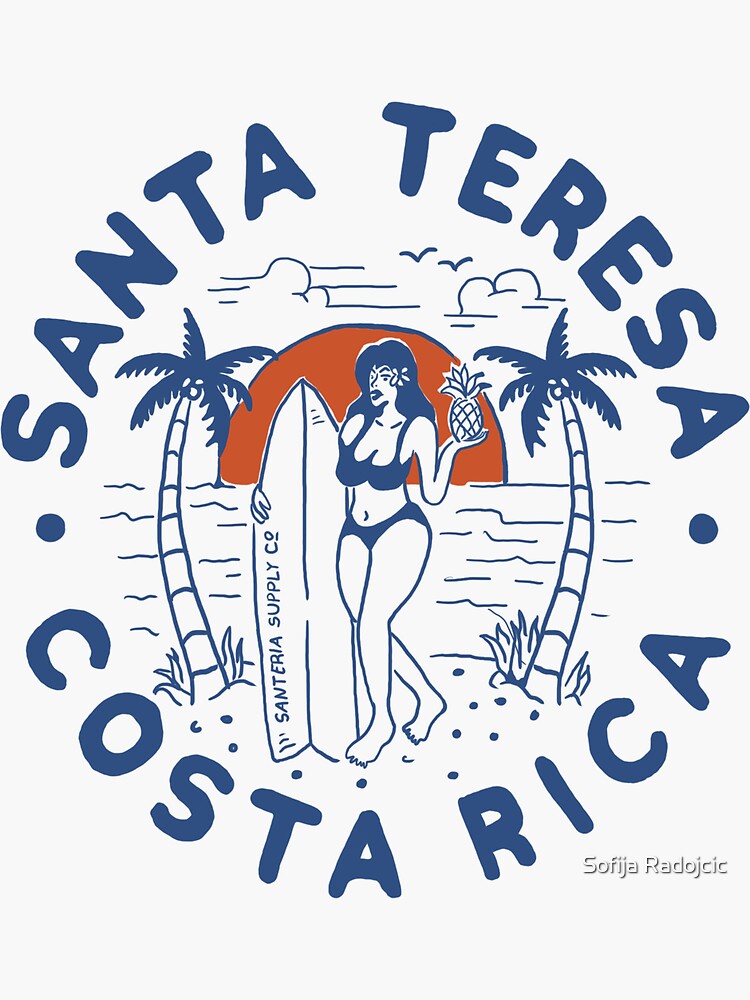 "Hula Girl" Sticker for Sale by Sofija99 | Redbubble