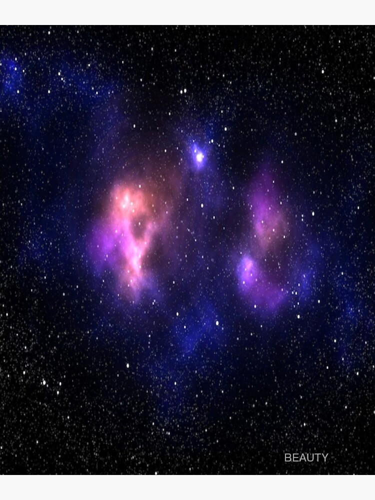 " Cool purple nebula galaxy outer space Universe" Poster for Sale by ...