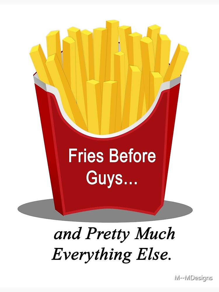 "Fun with Fries" Poster for Sale by M--MDesigns | Redbubble