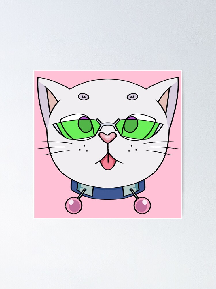 "saiki k cat" Poster for Sale by gummieturtle | Redbubble
