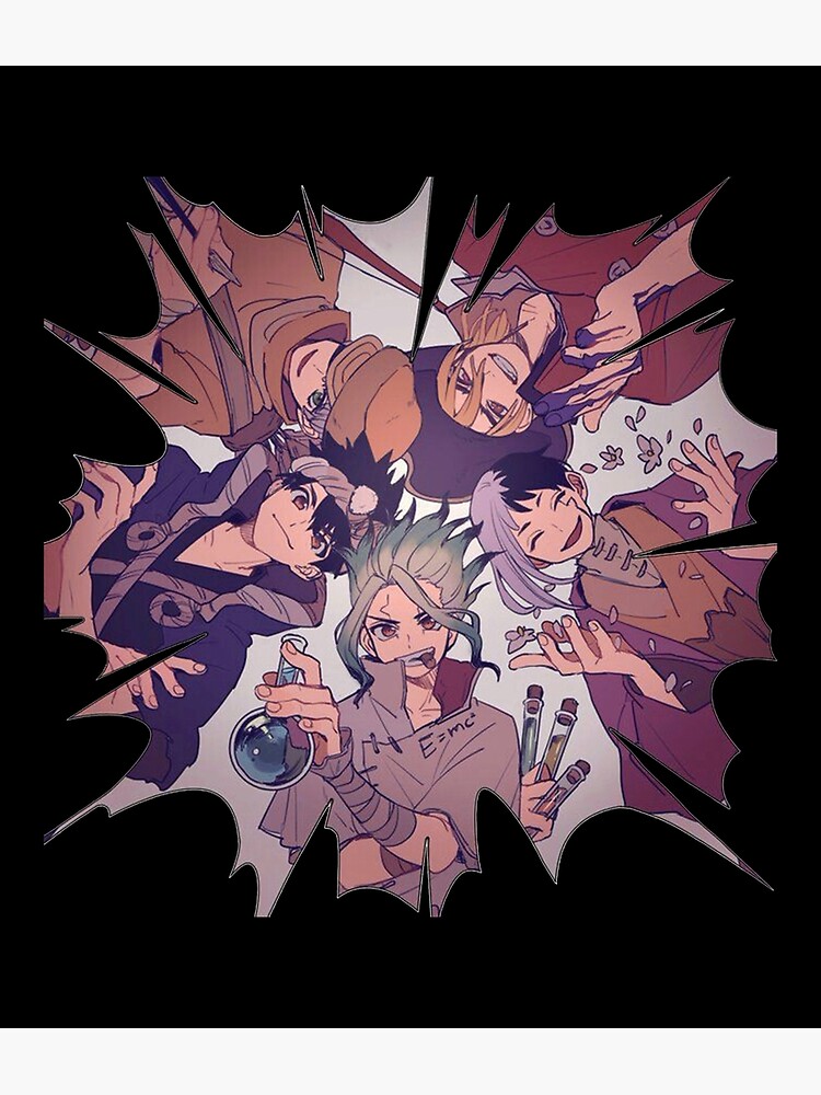 "Senku and Taiju - Dr Stone" Art Print for Sale by Otaku-Fanart | Redbubble