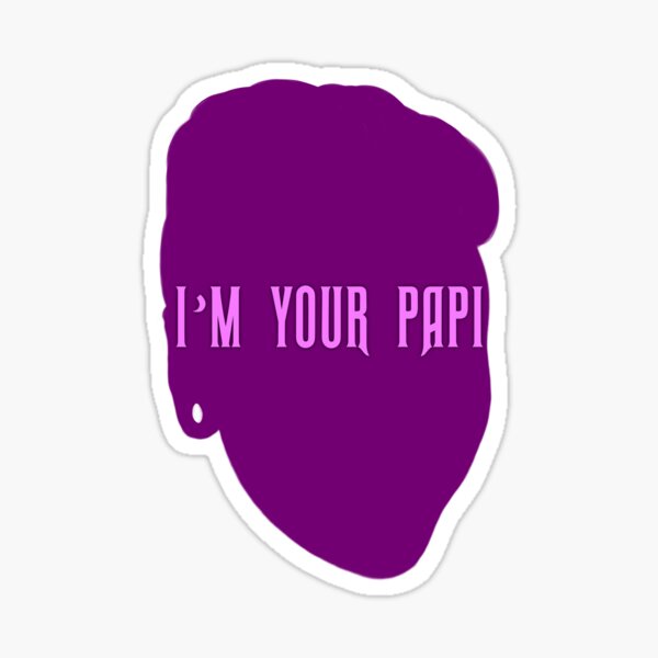 "Rhea is Papi " Sticker for Sale by grumpy-babii | Redbubble