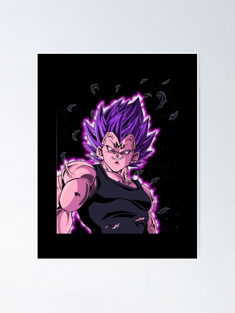 "Vegeta ultra ego " Poster for Sale by ZORO-DESIGN | Redbubble