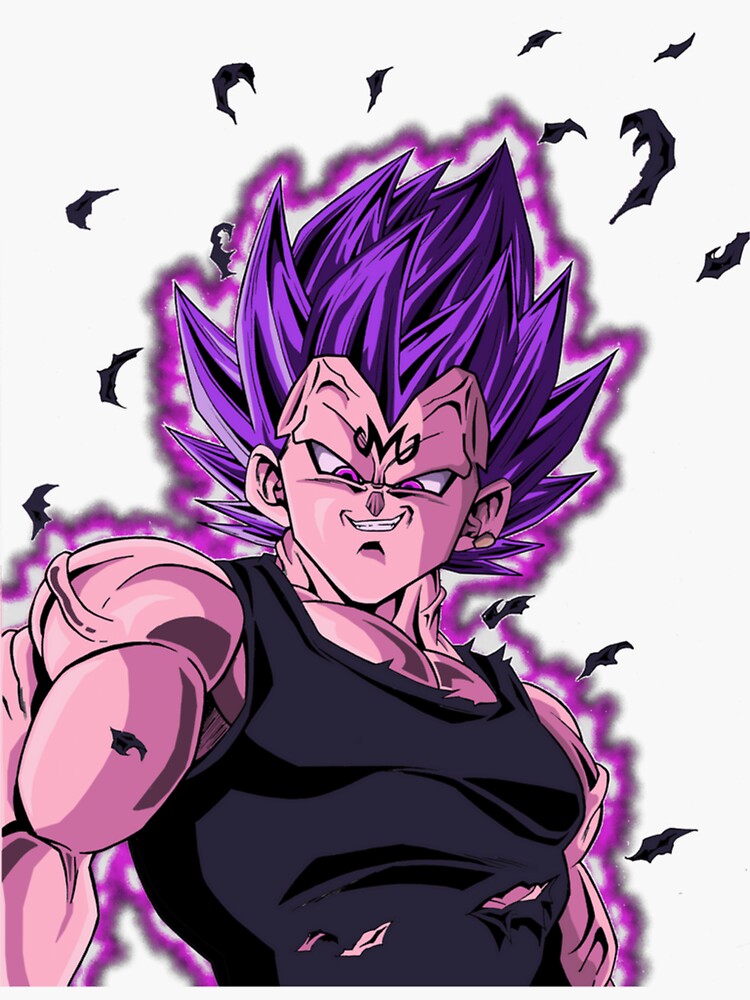"Vegeta ultra ego " Sticker for Sale by ZORO-DESIGN | Redbubble