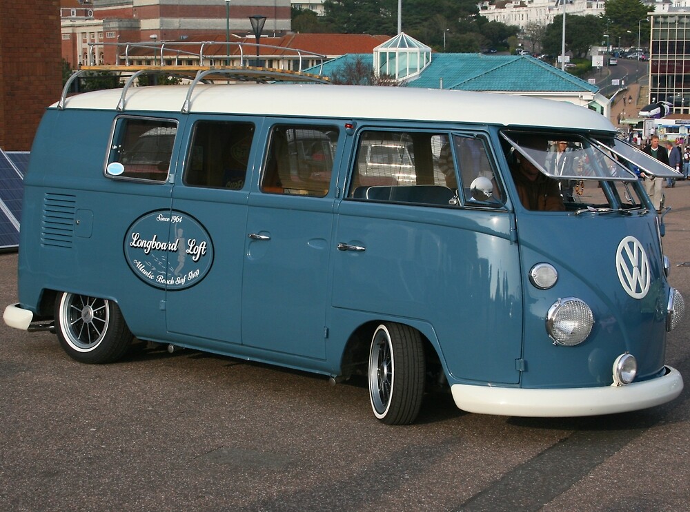 "The Coolest Camper Van" by RedHillDigital | Redbubble