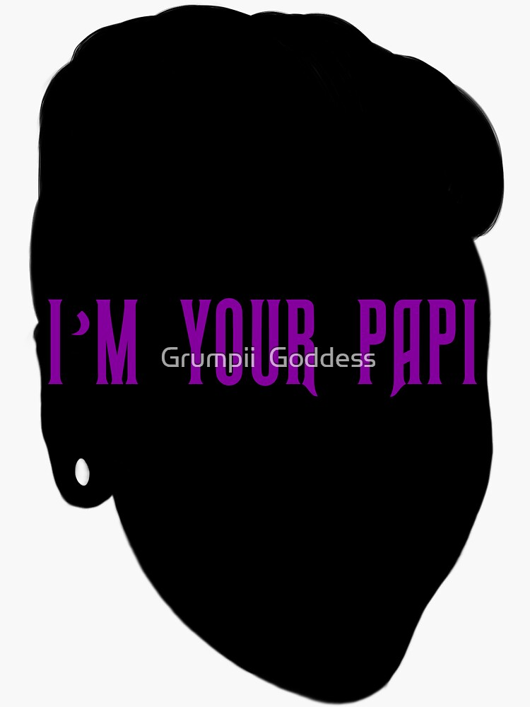 "Rhea is Papi " Sticker for Sale by grumpy-babii | Redbubble
