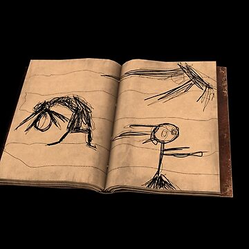 "Phasmophobia Ghost Writing " Sticker for Sale by NovocainArt | Redbubble