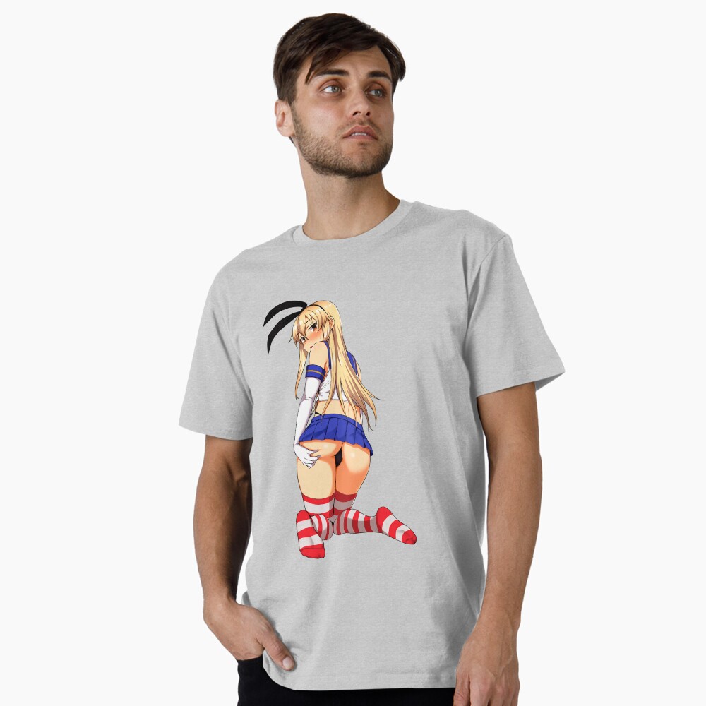 "Shimakaze Sexy Lewd" Sticker by Juanscorner | Redbubble